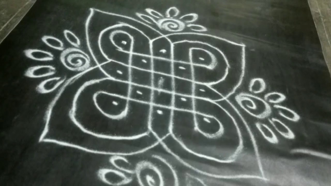 5*1 muggulu designs sankranti - YouTube