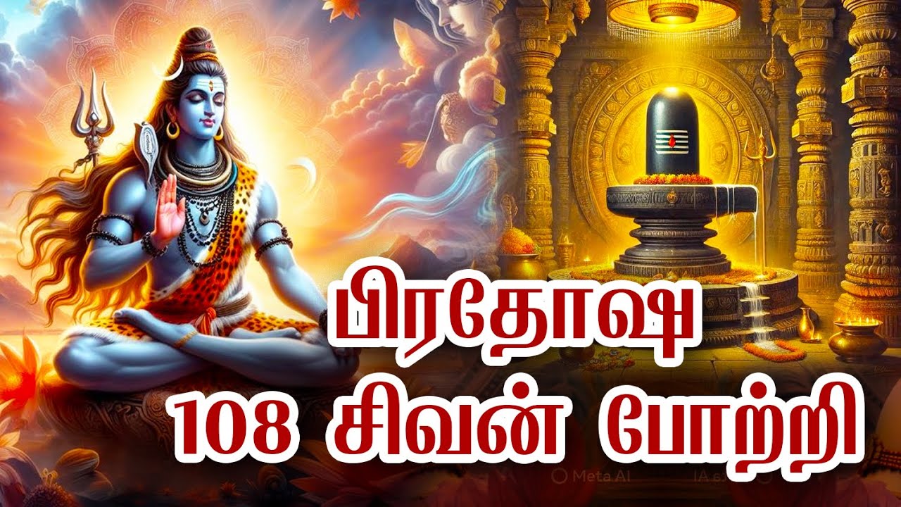 பிரதோஷ 108 சிவன் போற்றி | Pradosham 108 Sivan Potri | 108 சிவபெருமான் போற்றி - YouTube