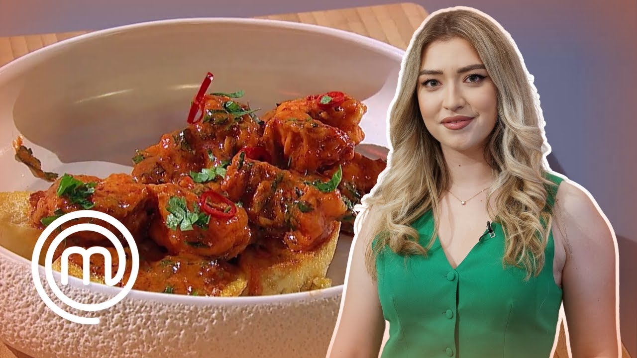 Laura Constantin a preparate creveți pe pat de bisque | MasterChef S9 ...