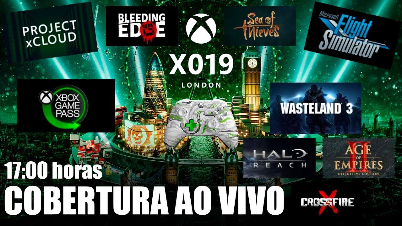 INSIDE XBOX XO19 LONDON AO VIVO 🔴 Melhor INSIDE de TODOS os TEMPOS ...