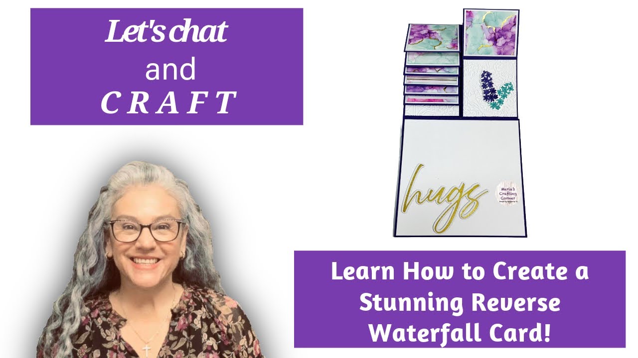 🌊 Learn How to Create a Stunning Reverse Waterfall Card! 💫 - YouTube