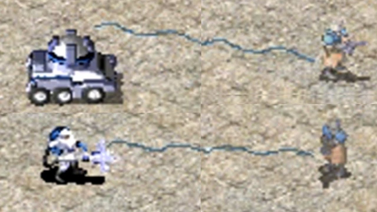 Chrono IFV vs Chrono Legionnaire - Red Alert 2 - YouTube