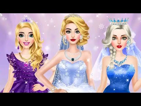 Ice Princess Wedding Dress Up Stylist | Ice Princess Wedding Video ...