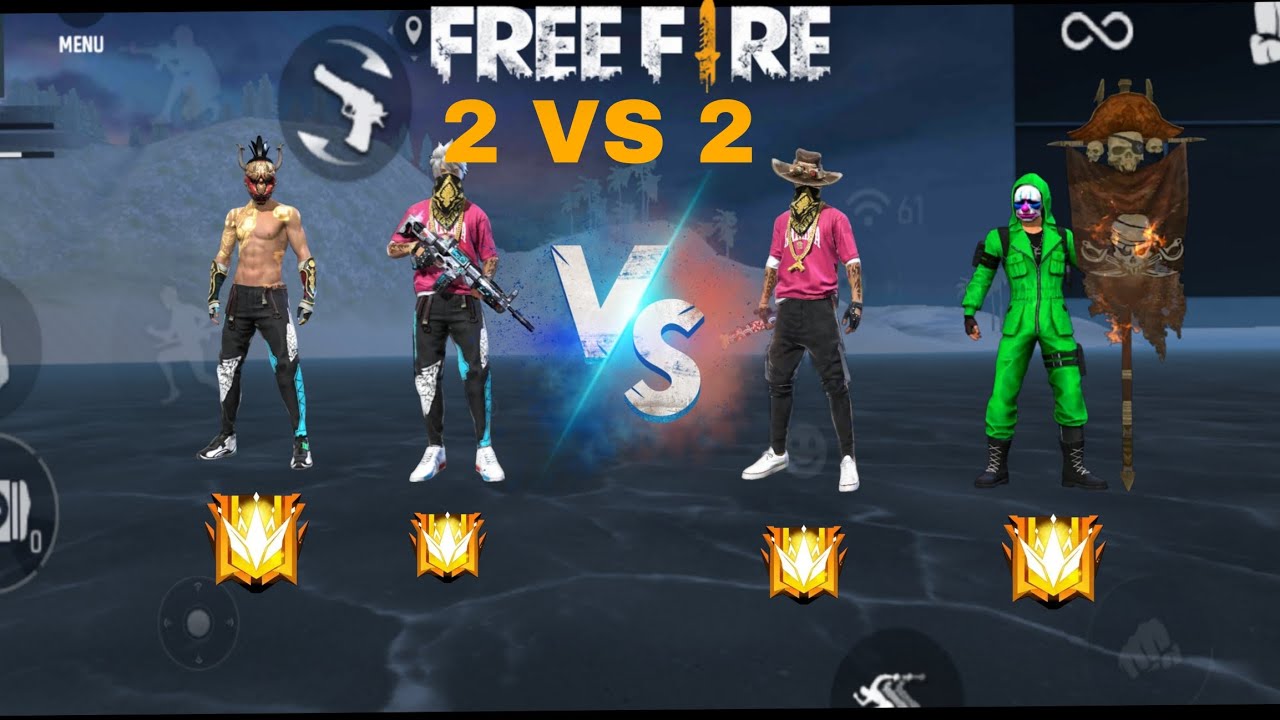 FREE FIRE MAX 2 VS 2 custom [ LIKE & SUBSCRIBE ] - YouTube