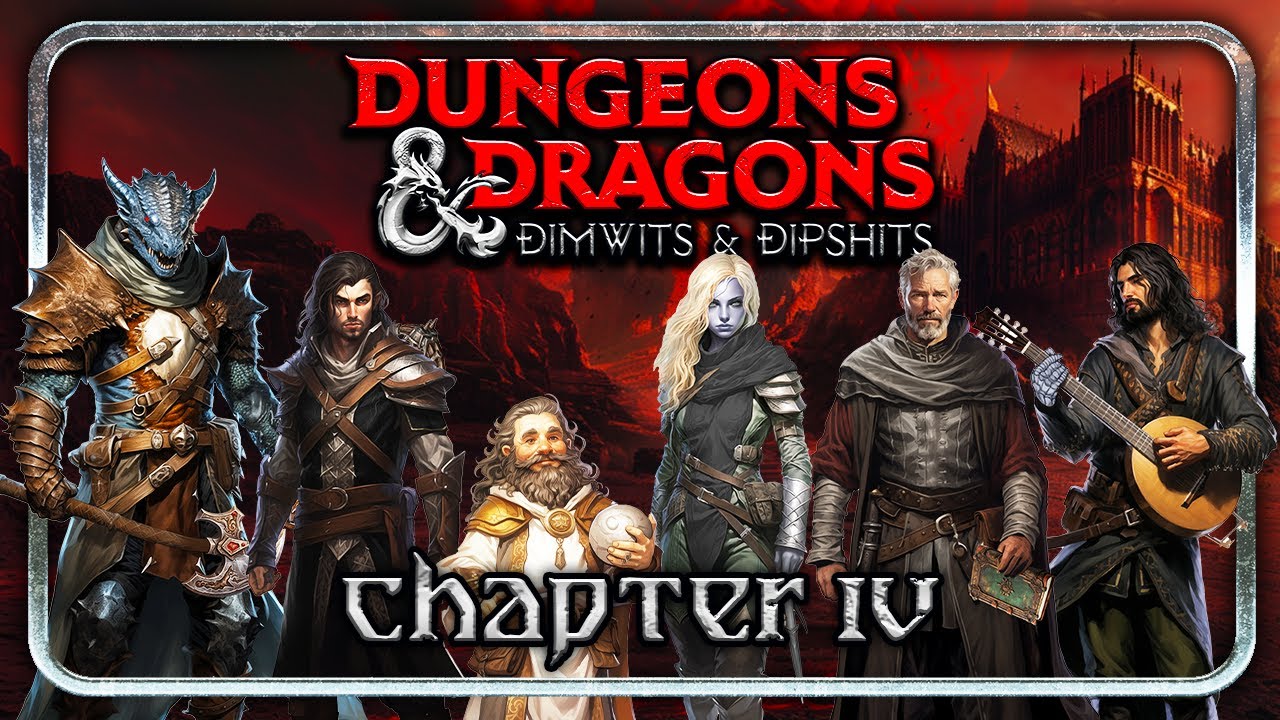 D&D: Dimwits & Dipshits - Chapter IV: Temple of the Raven Queen - YouTube