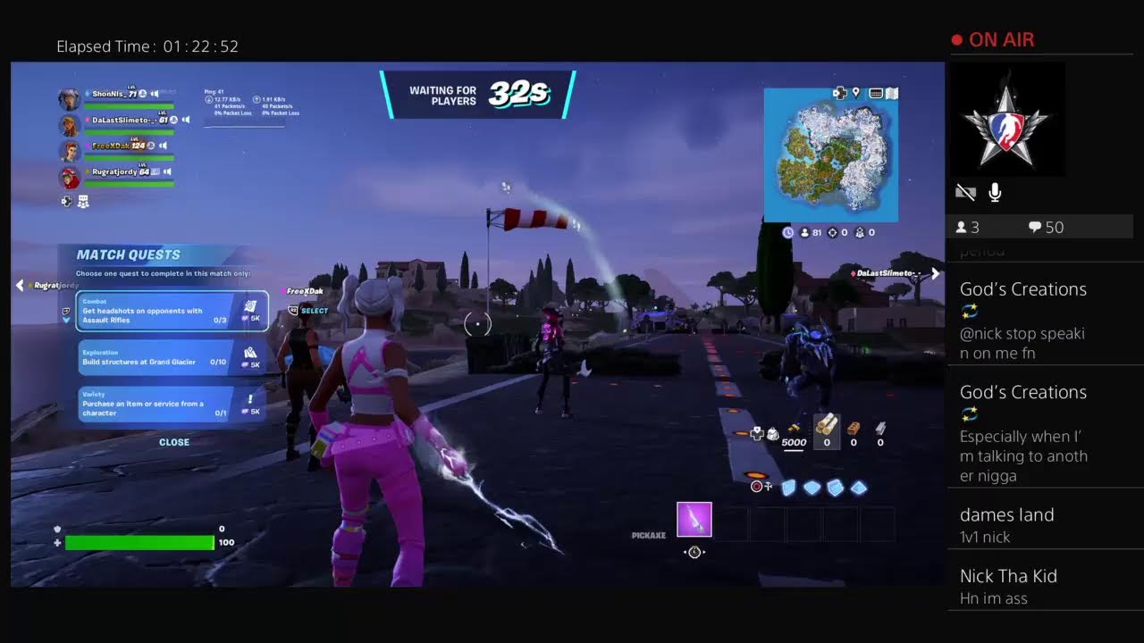 Snowed In Fortnite Live Stream With The Guys!! Ranked Fortnite! - YouTube