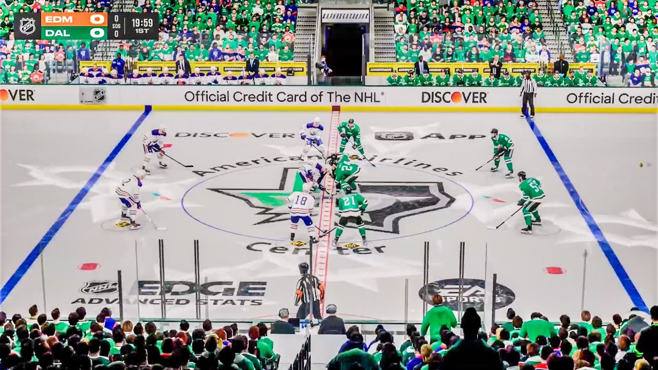 Dallas Stars vs Edmonton Oilers - Game 1 Stanley Cup Playoffs NHL 25 ...