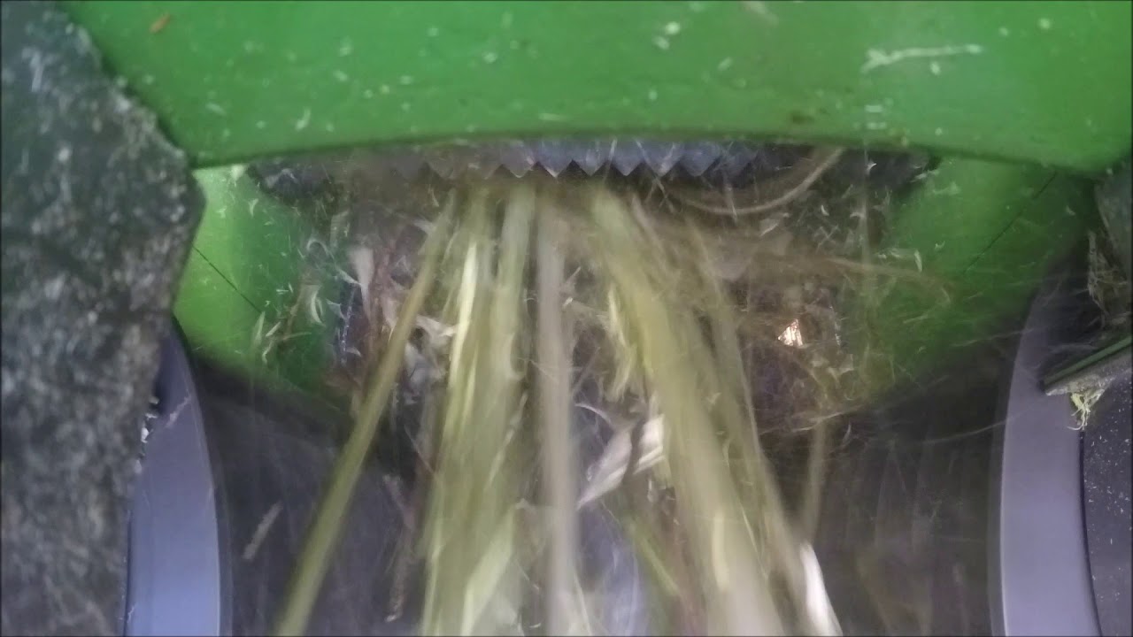 HSAB head on Krone forage harvester - YouTube