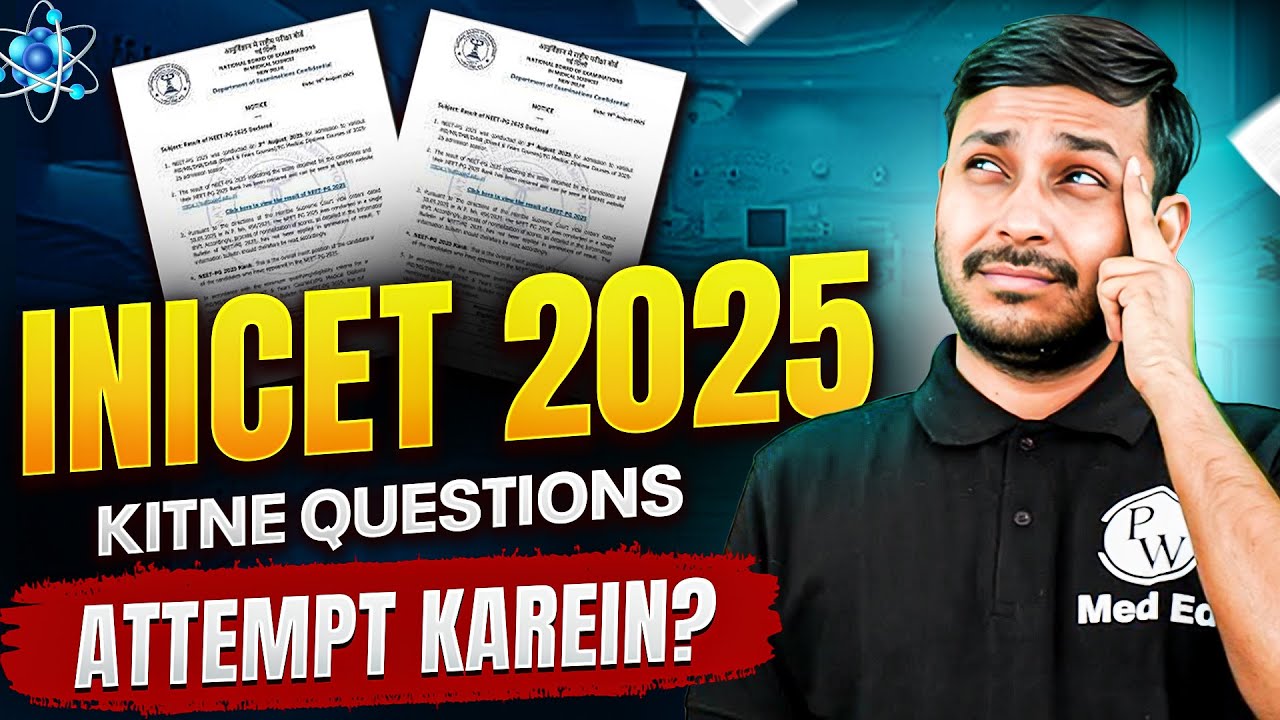 INICET Attempt Strategy 2025 | How Many Questions to Attempt for 150 ...