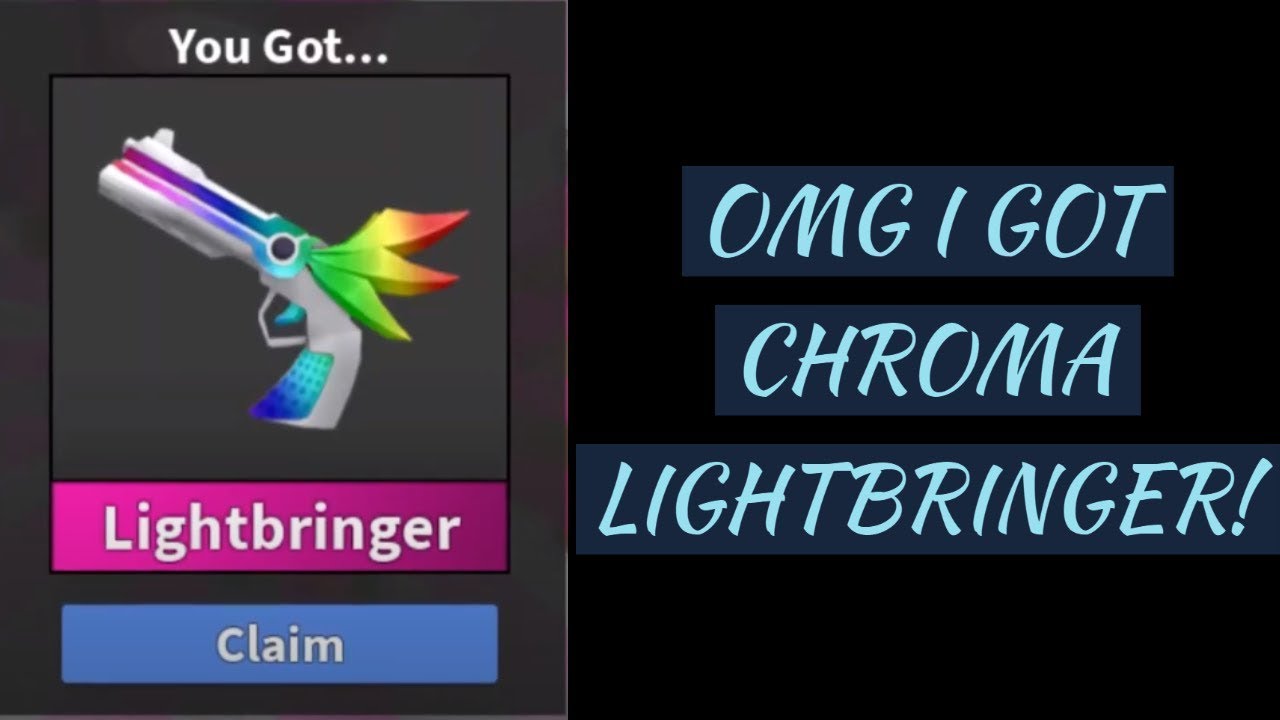 I GOT CHROMA LIGHT BRINGER MM2 (ROBLOX) - YouTube