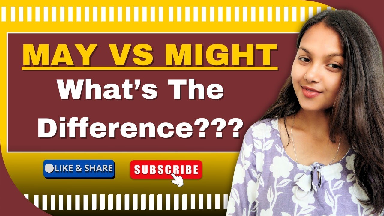 "May vs. Might: 🤔🤔 explained the subtle difference" - YouTube