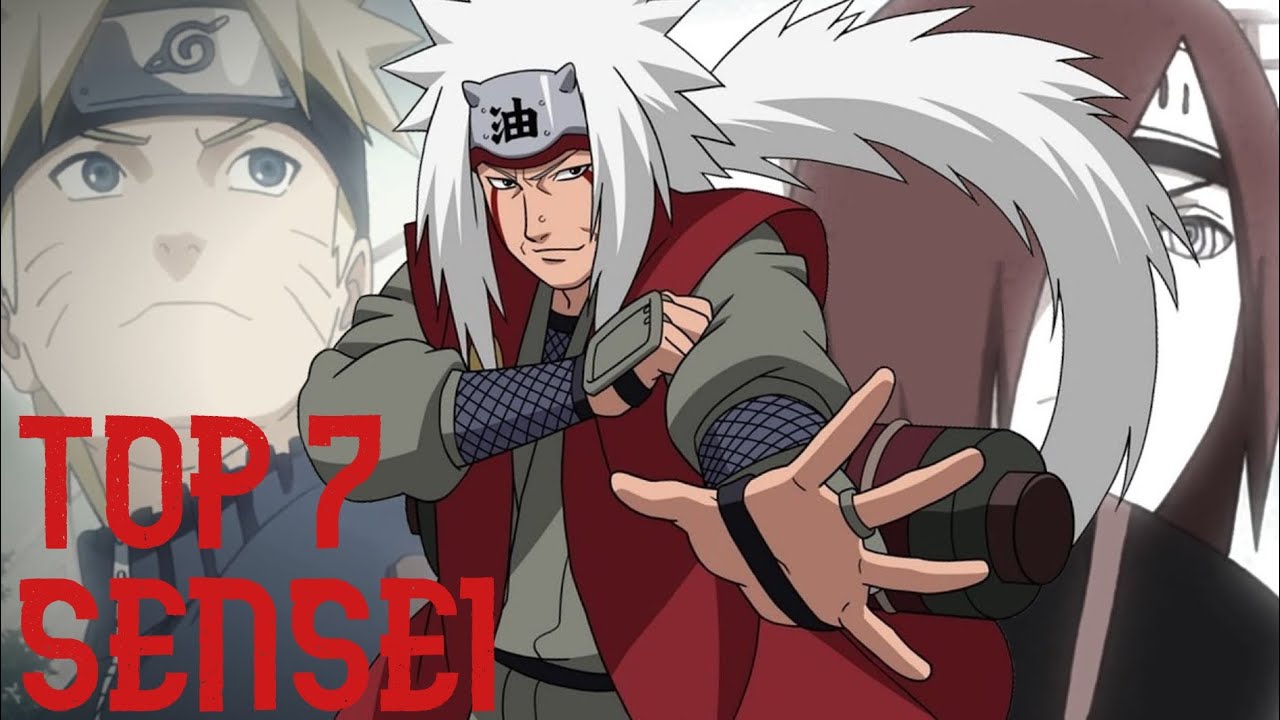 TOP 7 DES MEILLEURS SENSEI DANS NARUTO - YouTube