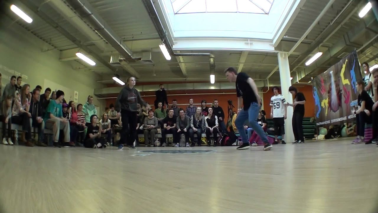 NOGI v RUKI 7xHipHopBegx 1/4 Иванов Вова vs Настя Миронова - YouTube