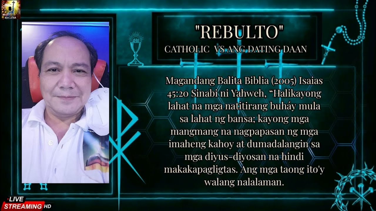 RELIGIOUS DEBATE : REBULTO | MCGI VS CATHOLIC | ALVIN GITAMONDOC - YouTube