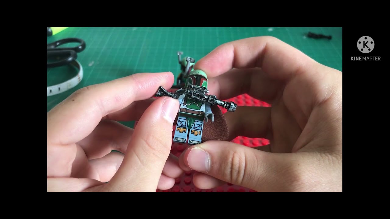 How to make Boba Fett's Blaster in LEGO (EE 3) - YouTube