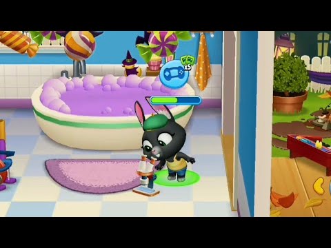 My Talking Tom Friends Becca see the Germ - YouTube