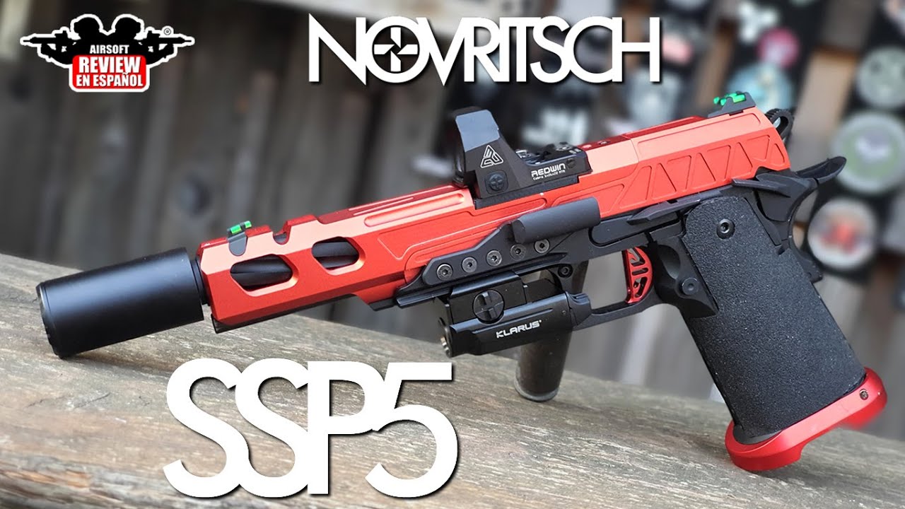 SSP5 de Novritsch - Posiblemente la mejor pistola que he probado nunca ...