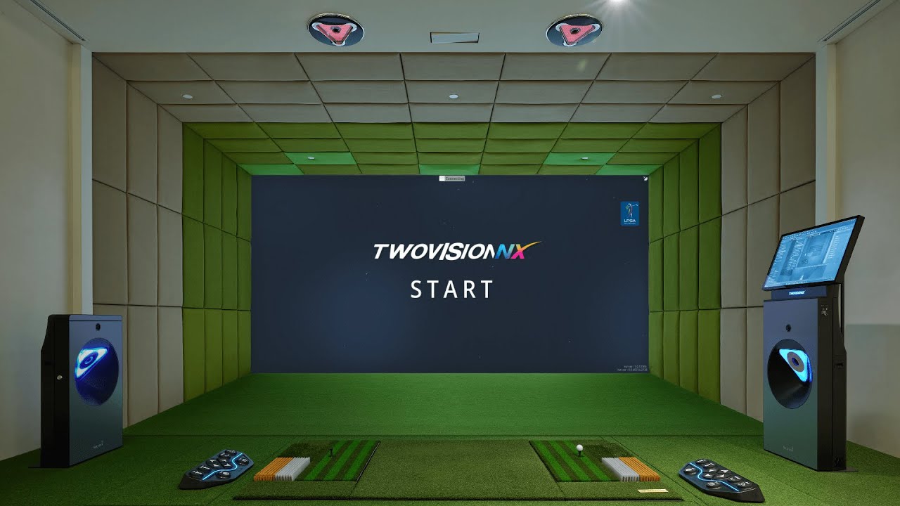 Golfzon TwoVision NX – новый гольф-симулятор 2025 года. ВидеоОбзор - YouTube