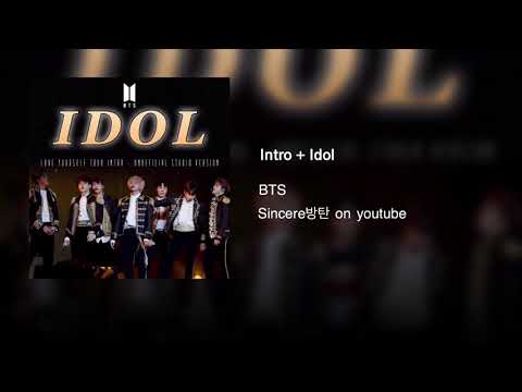 BTS (방탄소년단) - Intro + Idol (Unofficial Studio Version + Crowd)
