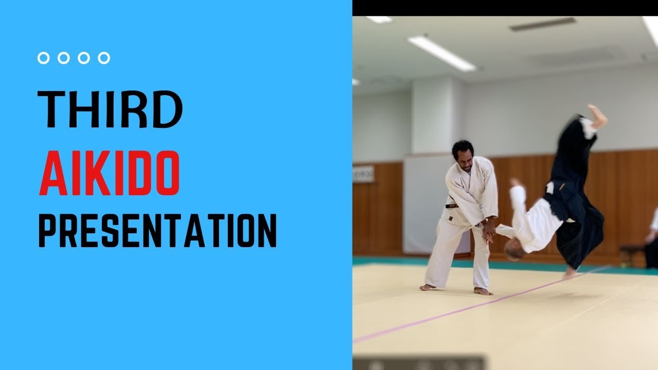 Third aikido presentation in Japan - YouTube