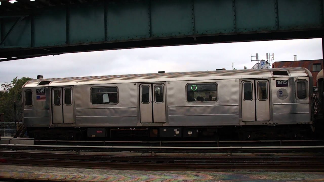 42nd Street - Times Square Bound R62A 7 Train @ 111th Street - YouTube