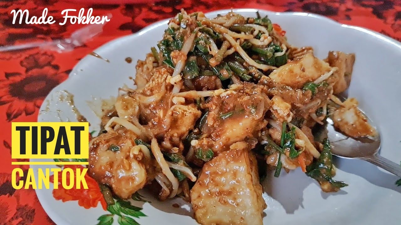 Tipat Cantok Balinese Vegetable Dish | Balinese Gado Gado - YouTube