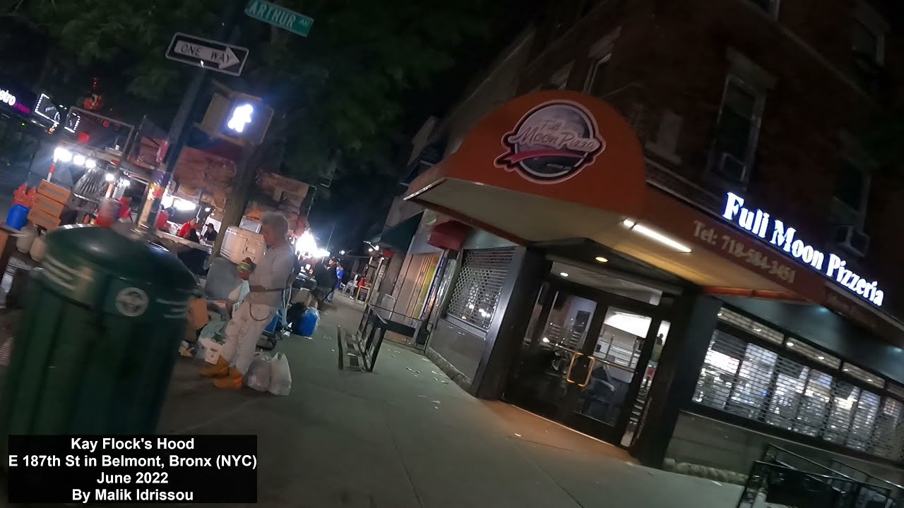 Scary Sat Night in Kay Flock Hood - YouTube