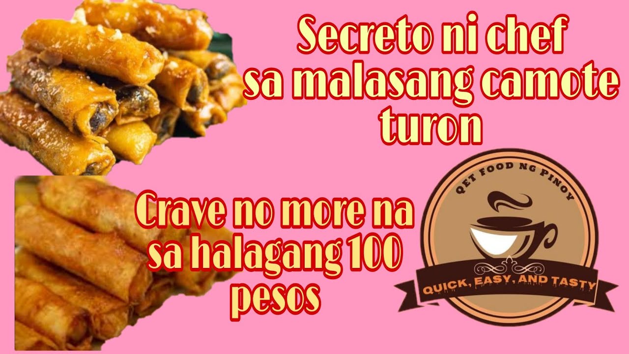 How to make camote turon more tasty - YouTube