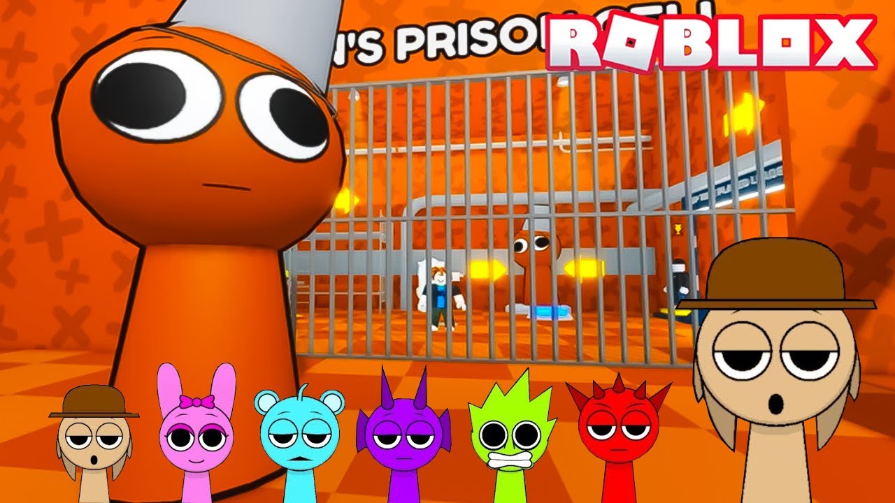 Sprunki Tunner Plays BRUD SPLANKI'S PRISON RUN! Obby in ROBLOX ...