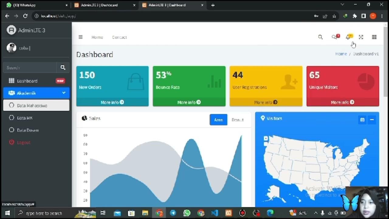 Tugas UTS Pemrograman Web || Membuat Website Dinamis Sederhana dengan ...