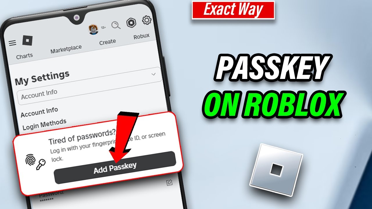 How to Add Passkey on Roblox 2025 | How To Set Up Passkey In Roblox - YouTube