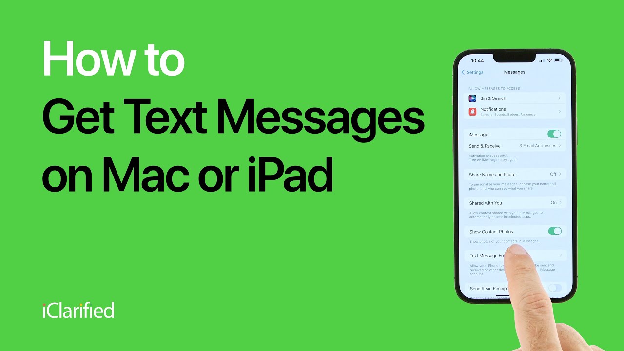 How To Get Text Messages On Mac Or IPad YouTube how-to-get-text-messages-on-mac-or-ipad-youtube