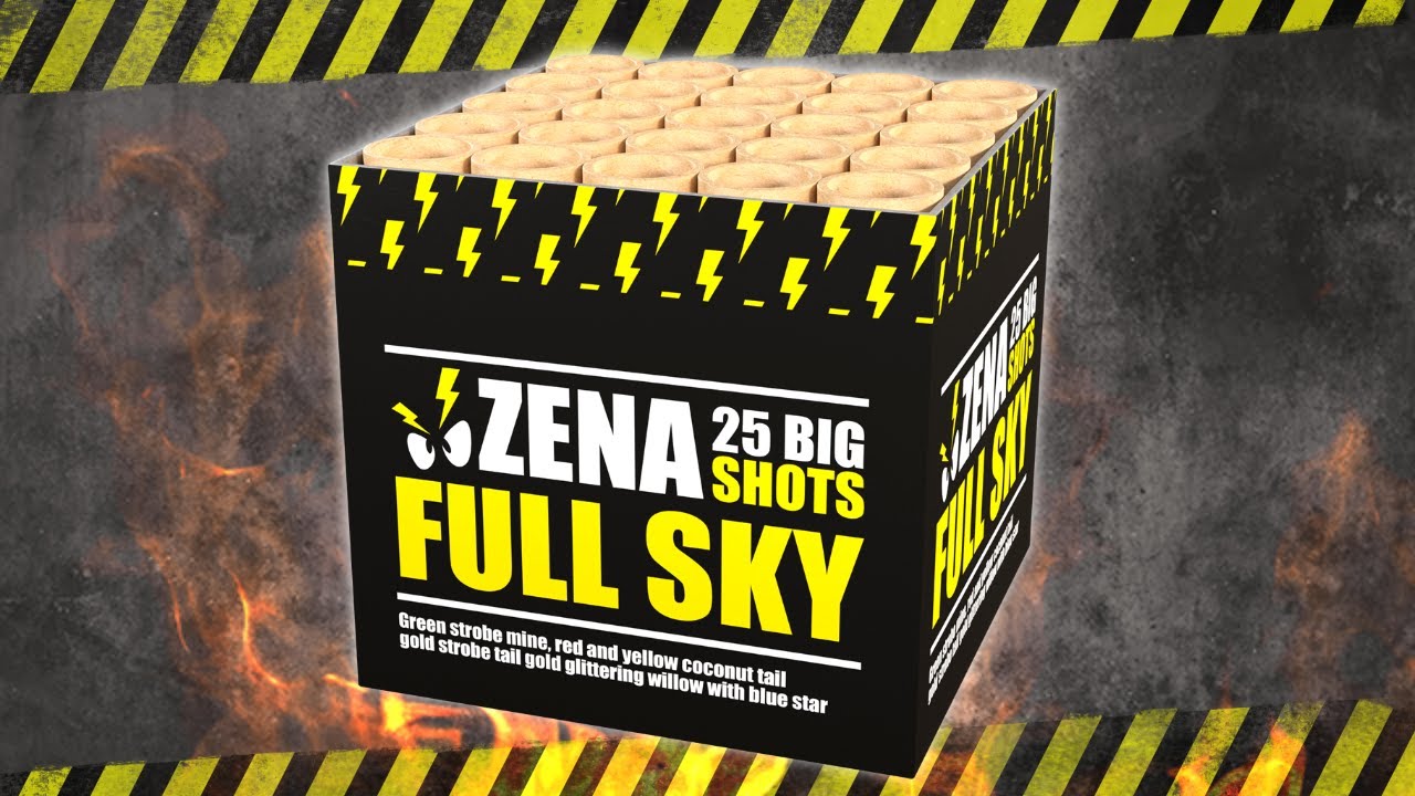 Zena Full Sky - Zena Nederland - Lesli Vuurwerk - 01638 - YouTube