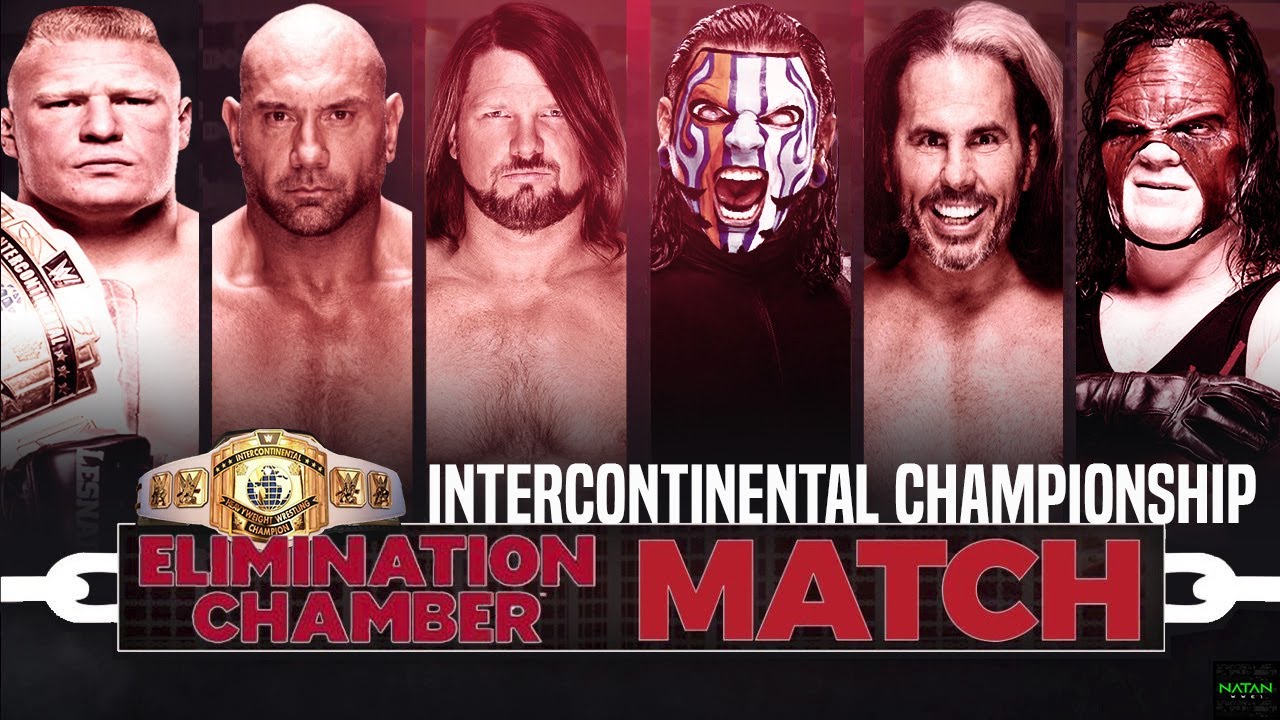 Wwe 2k20 Universe Mode Elimination Chamber Ppv Full Match Card [pt
