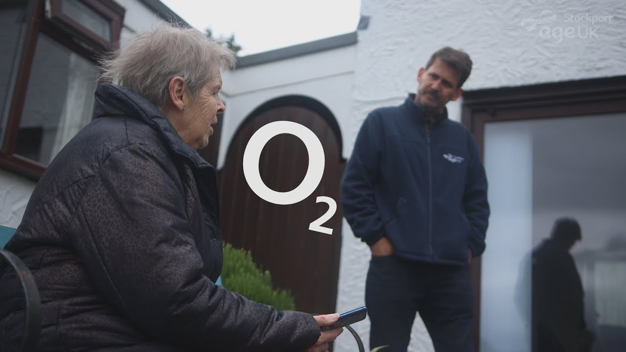 O2 & ageUK Stockport - 'Connecting our community in the crisis' - YouTube