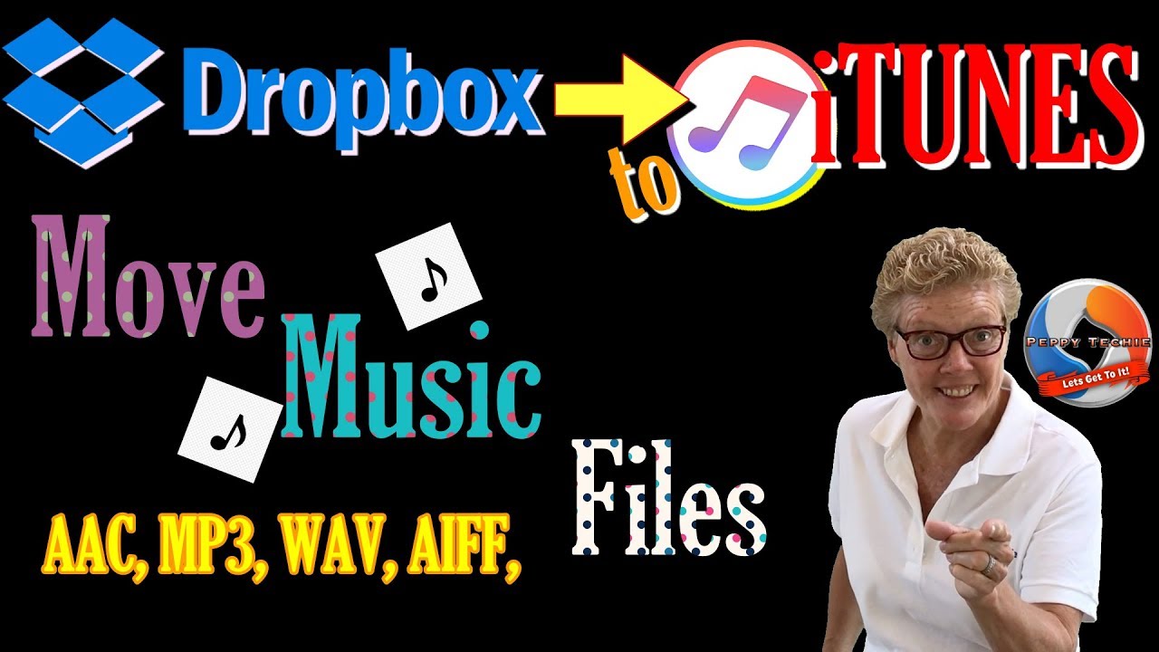 Dropbox to Itunes! Move Music (MP3's, AAC, WAV, AIFF,) Easy Tutorial ...
