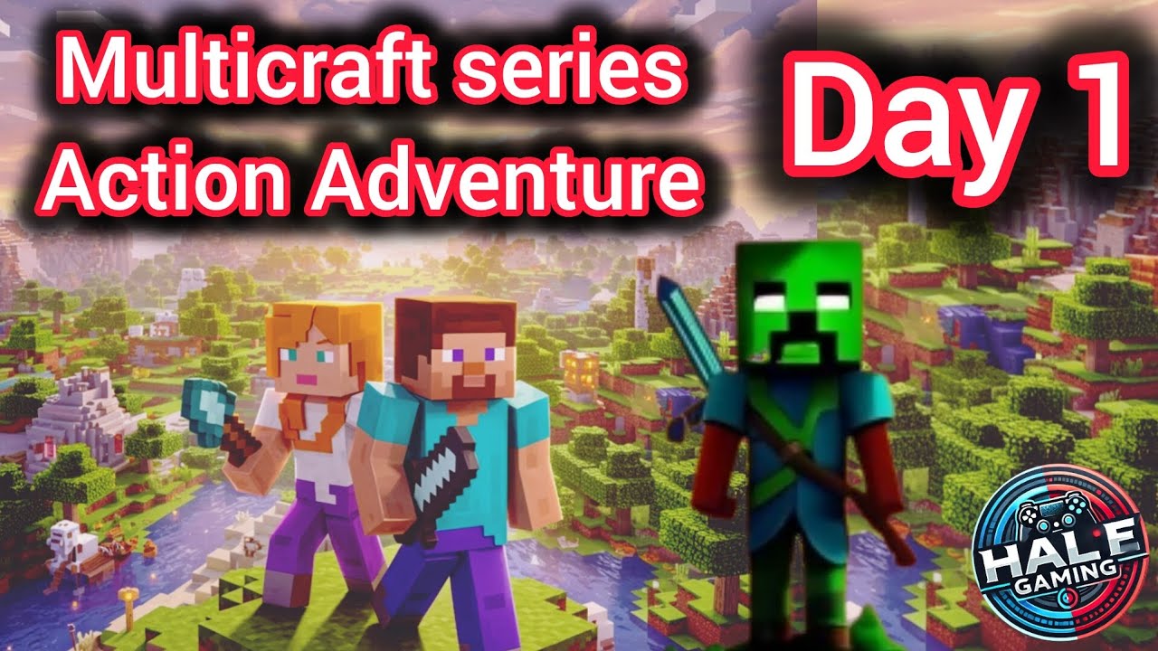 Multicraft new series Day 1|| Action Adventure || Multicraft - YouTube