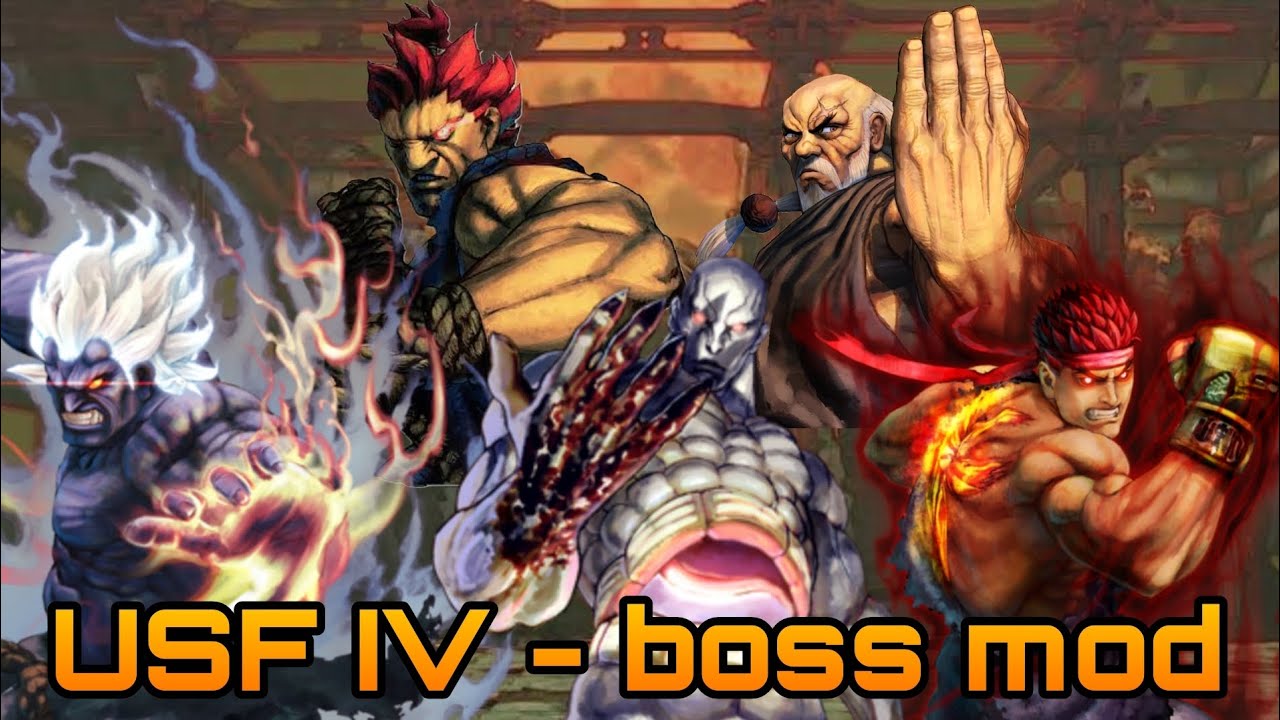USF IV || Boss mod || Winlator Gameplay - YouTube