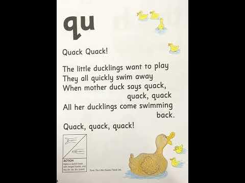 Jolly Phonics - qu - YouTube