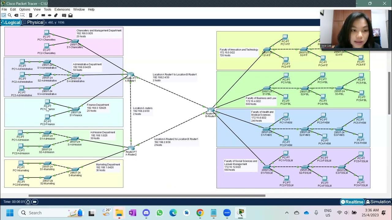 AACS2034 Fundemental of Computer Network Assignment - (Local Area Network Design for Two ...