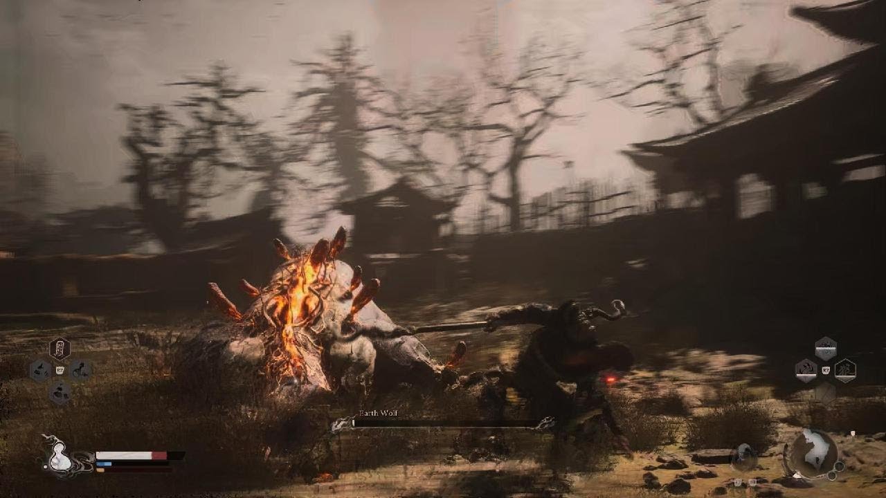 Black Myth: Wukong - Earth Wolf BOSS DEFEAT [2 fights] - YouTube