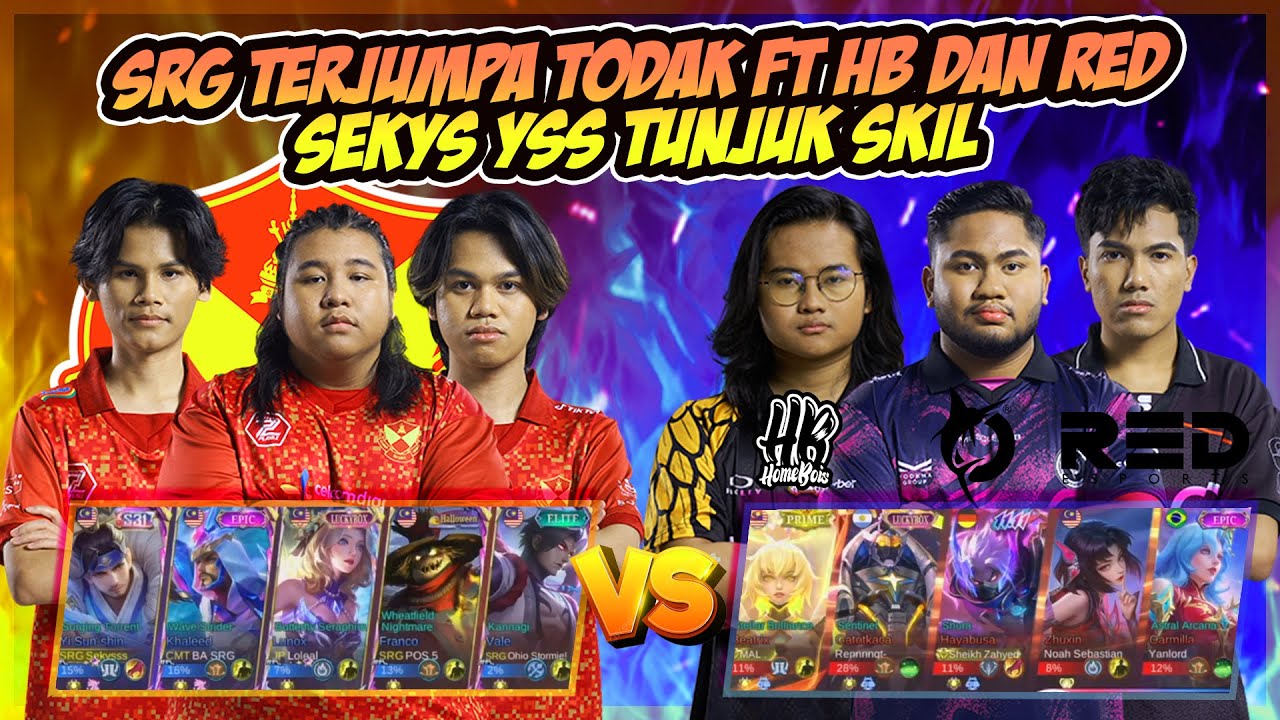 SRG TERJUMPA TODAK FT HOMEBOIS DAN RED KAT RANK !! SRG SEKYS YSS TUNJUK ...