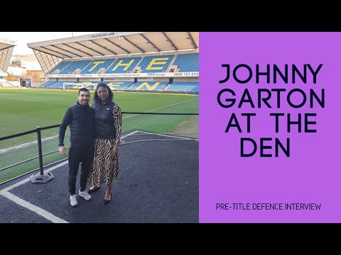 #Johnnygarton - Johnny Garton at The Den ahead of Chris Jenkins British ...