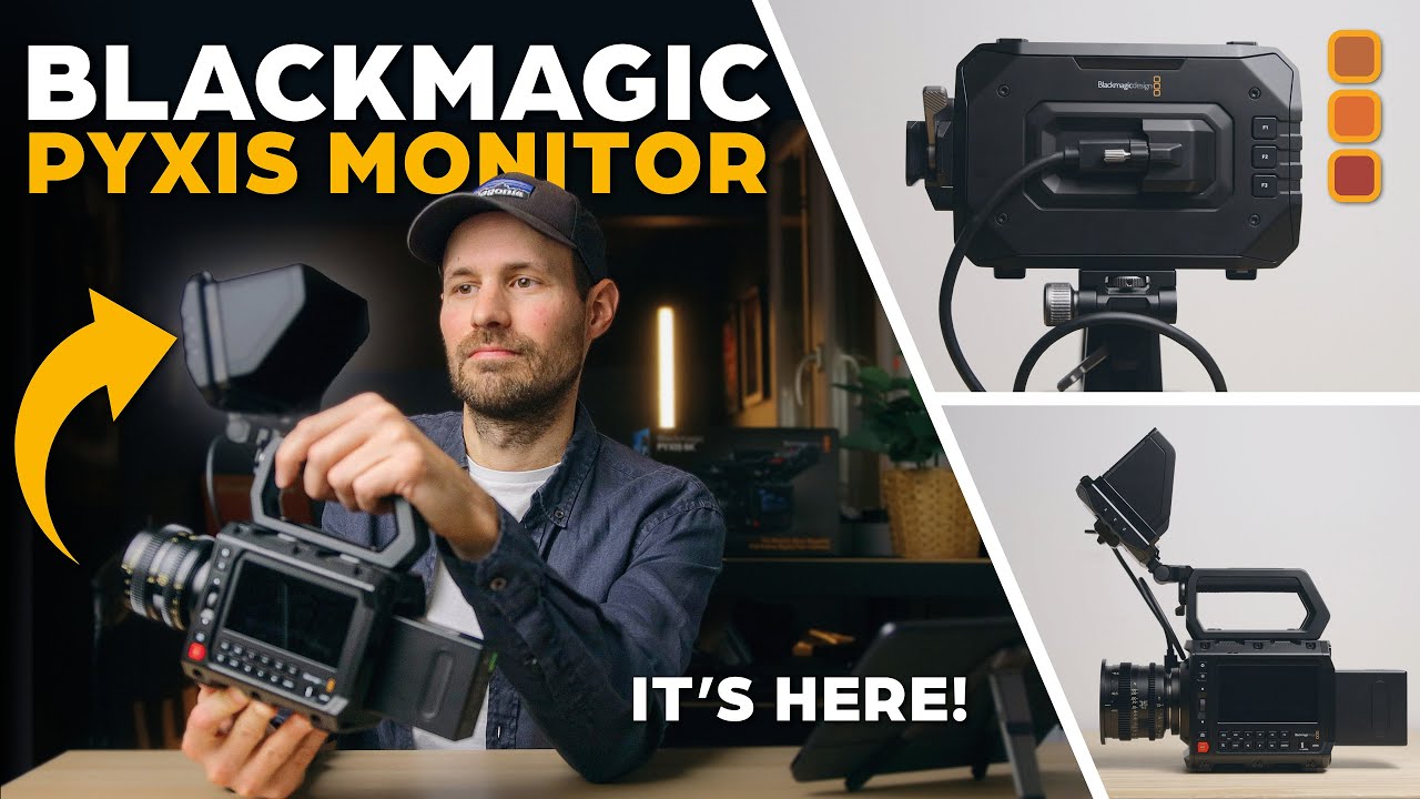 Hands on the new BLACKMAGIC PYXIS MONITOR (first impressions, battery ...