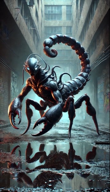 Zoonomaly and Scorpion Mutation 🦂🐍🧬🦸#short #animalfusion #alien #art #ytshorts #zoonomaly # ...