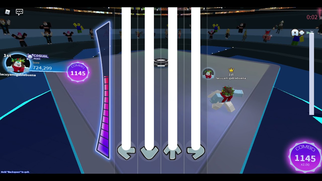 Robeats 2D con diferentes skins de flechas - YouTube