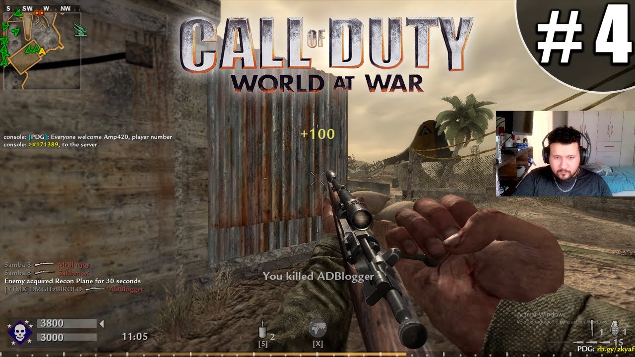 LA SPRINGFIELD Y LA BAR SON ARMAS DE LAS GOD | COD WAW MULTIPLAYER #4 ...