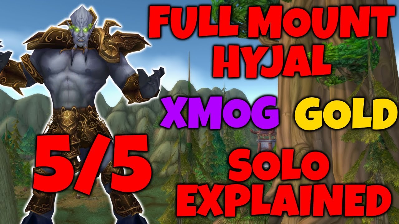 FULL Battle for Mount Hyjal Solo EXPLAINED (Hunter PoV) [Cataclysm ...