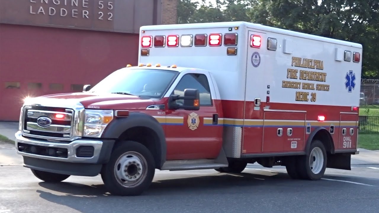 PFD Medic 39B Responding - YouTube