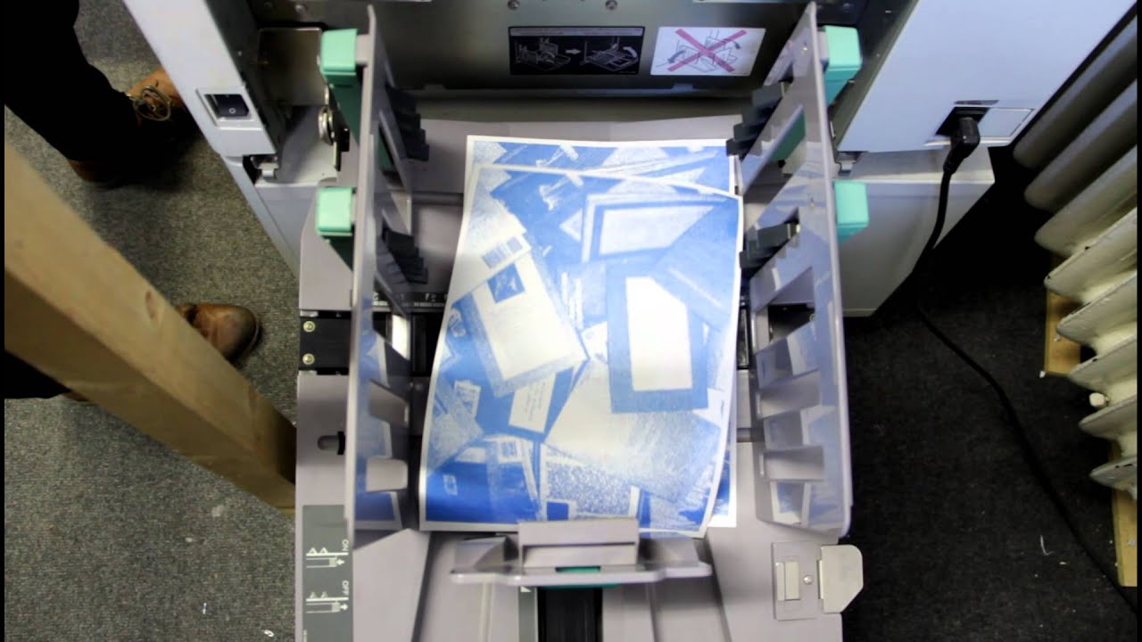 Risograph Printing HD - YouTube